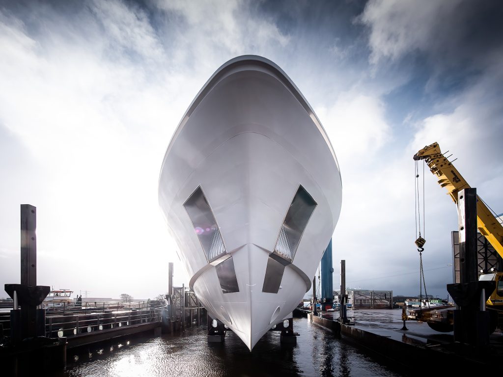 Latest Martinique Hull Arrives For Outfitting At Moonen Yachts | Moonen ...